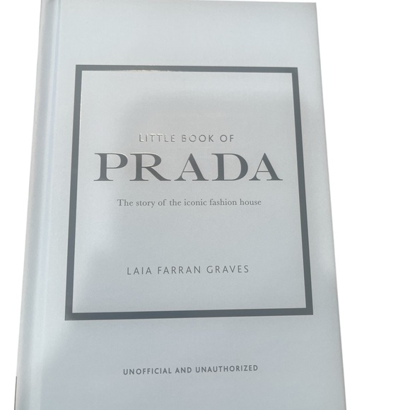 Prada | Accents | Prada Gray Fashion Book | Poshmark
